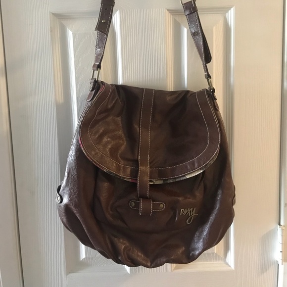 Roxy | Bags | Roxy Purse Brown Shoulder Bag | Poshmark